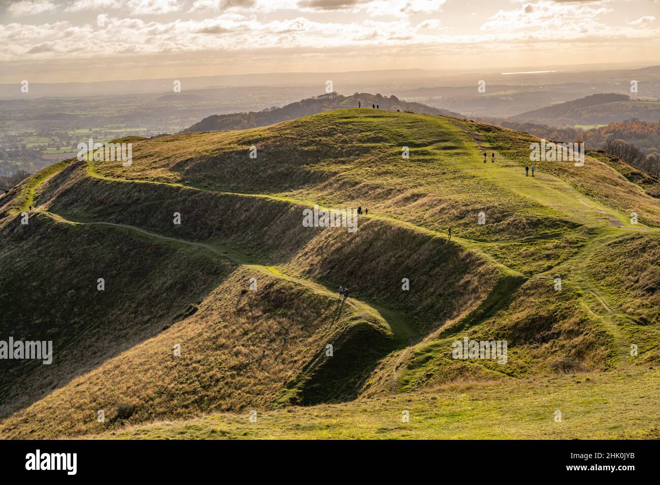 British camp hill fort malvern hi-res stock photography and images - Alamy