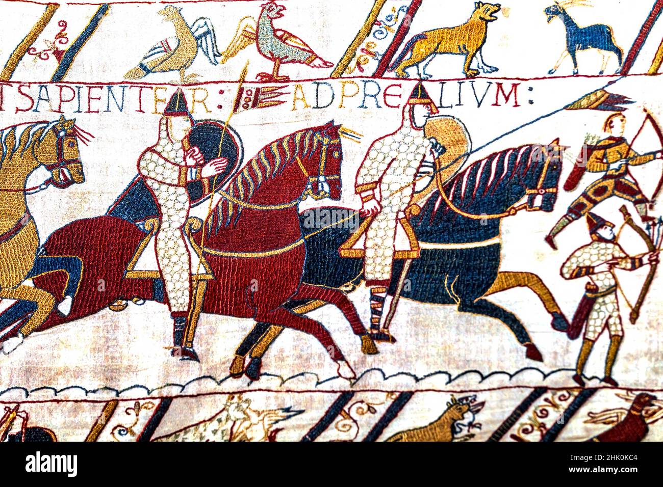 English medieval tapestry hi-res stock photography and images - Alamy