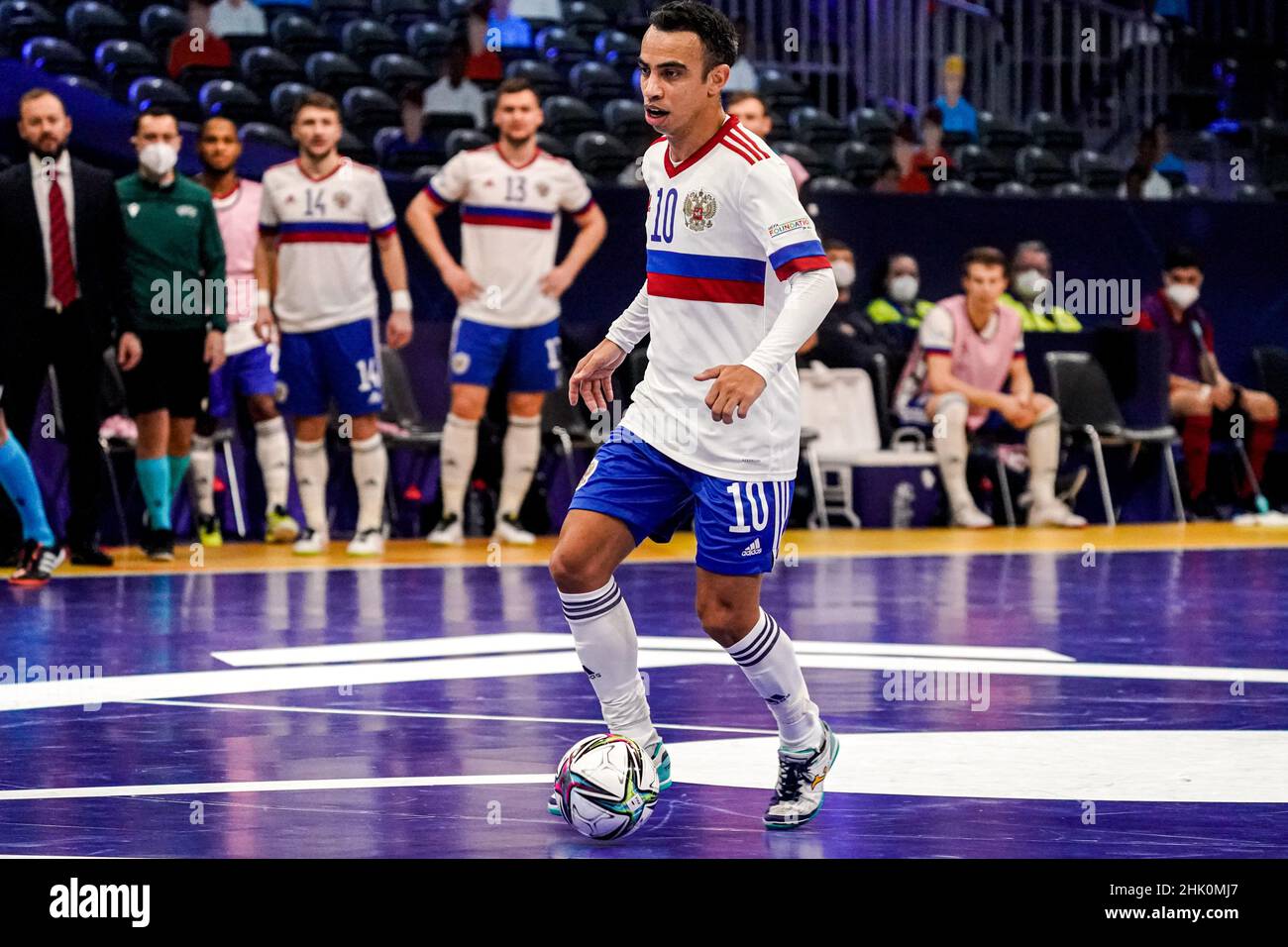 AMSTERDAM, NETHERLANDS - FEBRUARY 1: Robinho of Russia during the Men's ...