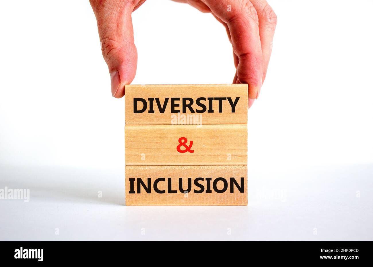D and I, Diversity and inclusion symbol. Concept words D and I ...