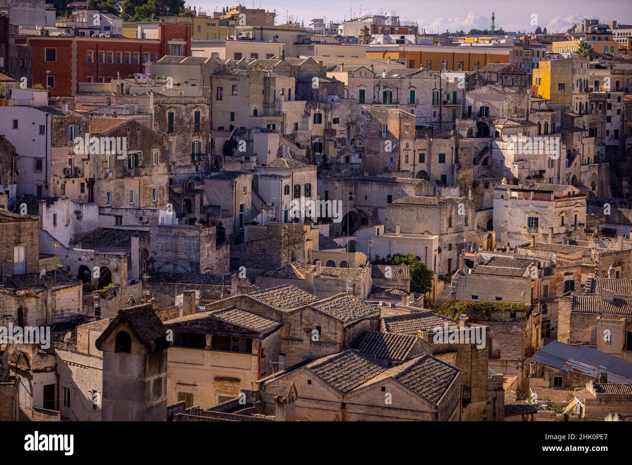 The ancient buildings of Matera in Italy - the cultural capital of ...
