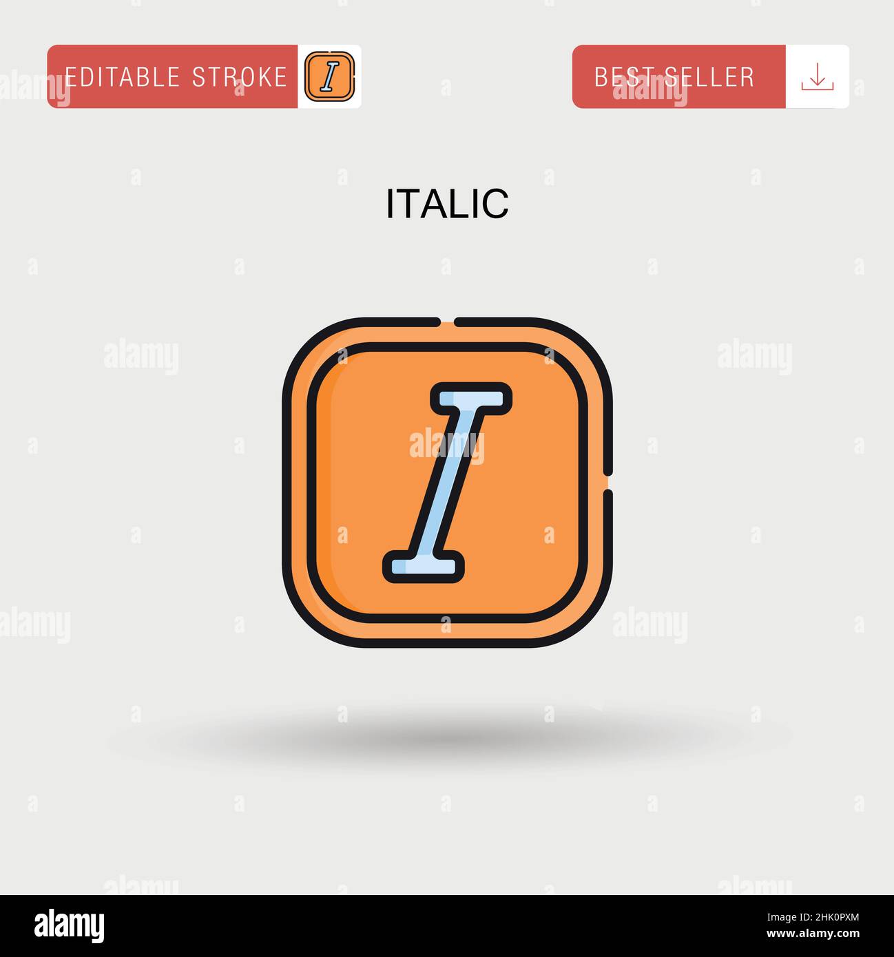 Italic letters hi-res stock photography and images - Alamy