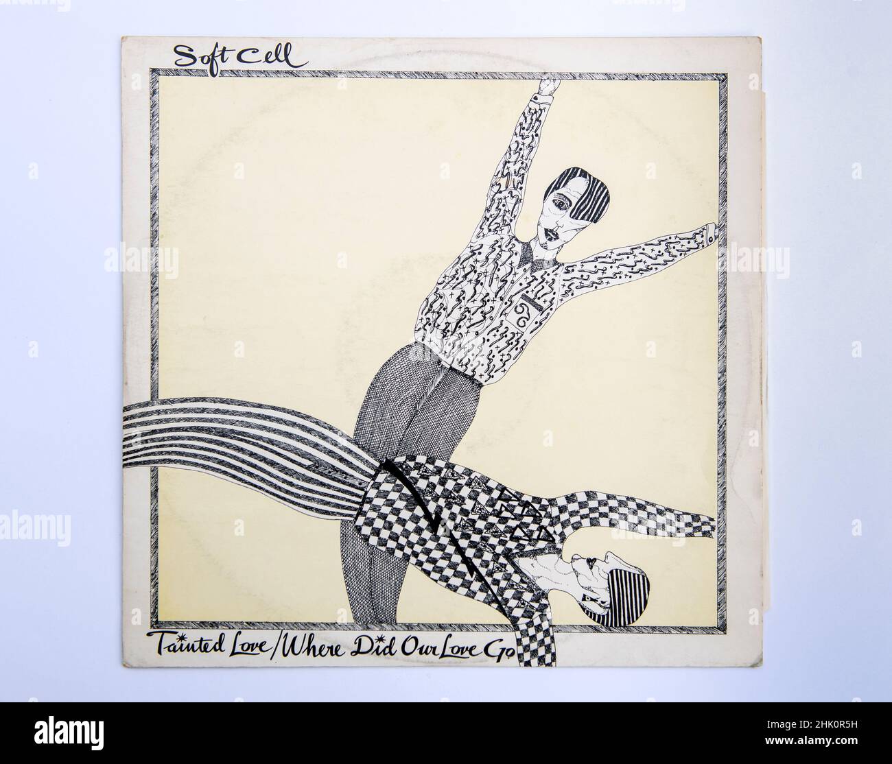 Picture cover of the 12 inch version of the Soft Cell single Tainted ...