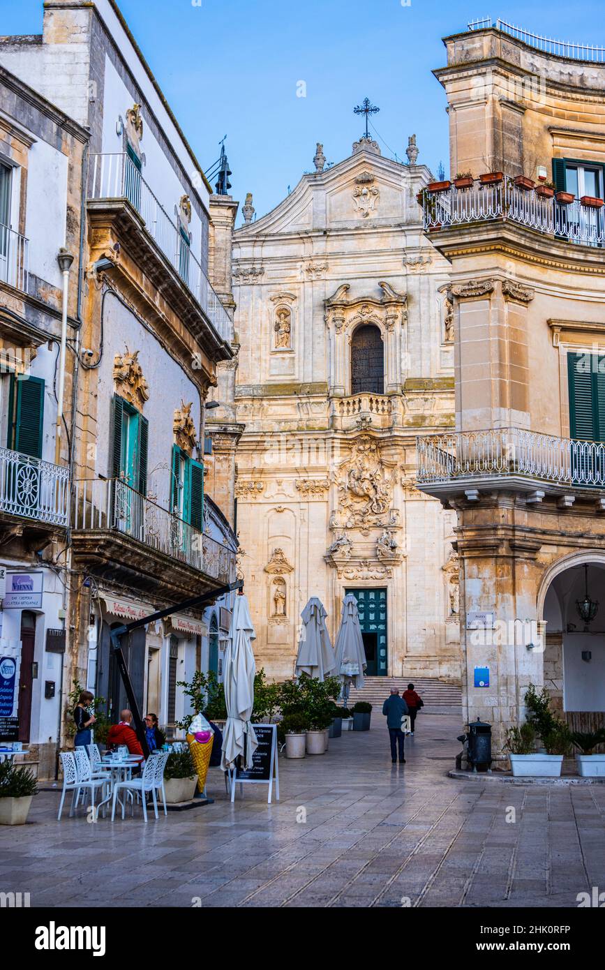 Historic city center of Martina Franca in Italy - MARTINA FRANCA, ITALY ...