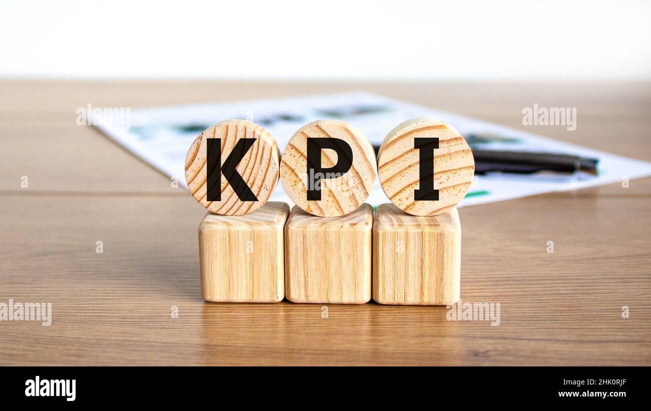 KPI, key performance indicator symbol. Concept word KPI, key ...
