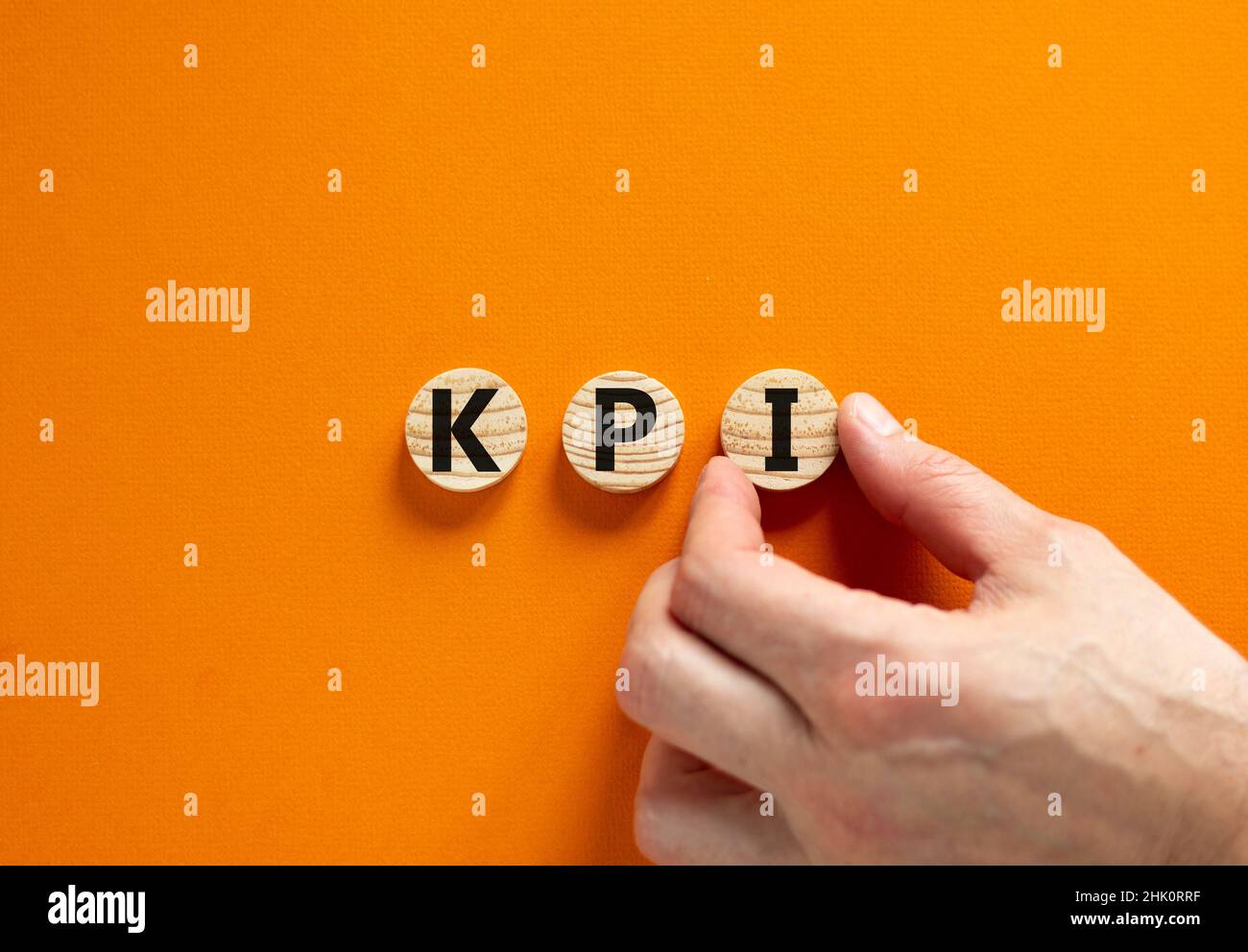 KPI, key performance indicator symbol. Concept word KPI, key ...