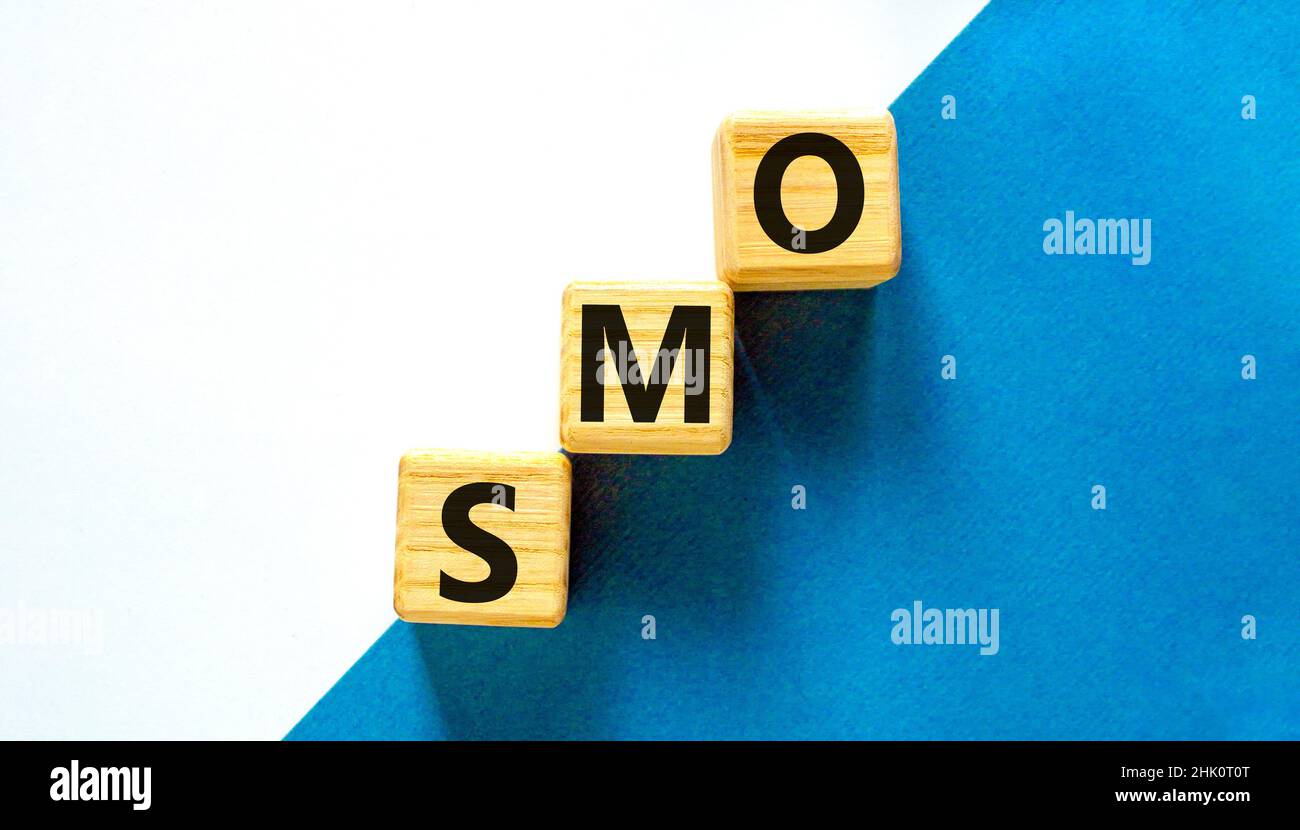 SMO, social media optimization symbol. Concept word SMO - social media ...