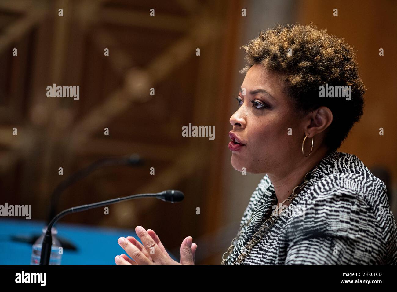 Washington, DC, USA. 1st Feb, 2022. Shalanda Young, director of the ...