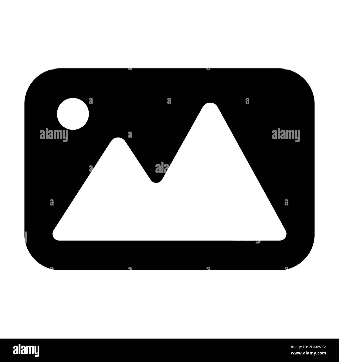 Landscape photo image or picture placeholder icon Stock Vector Image ...