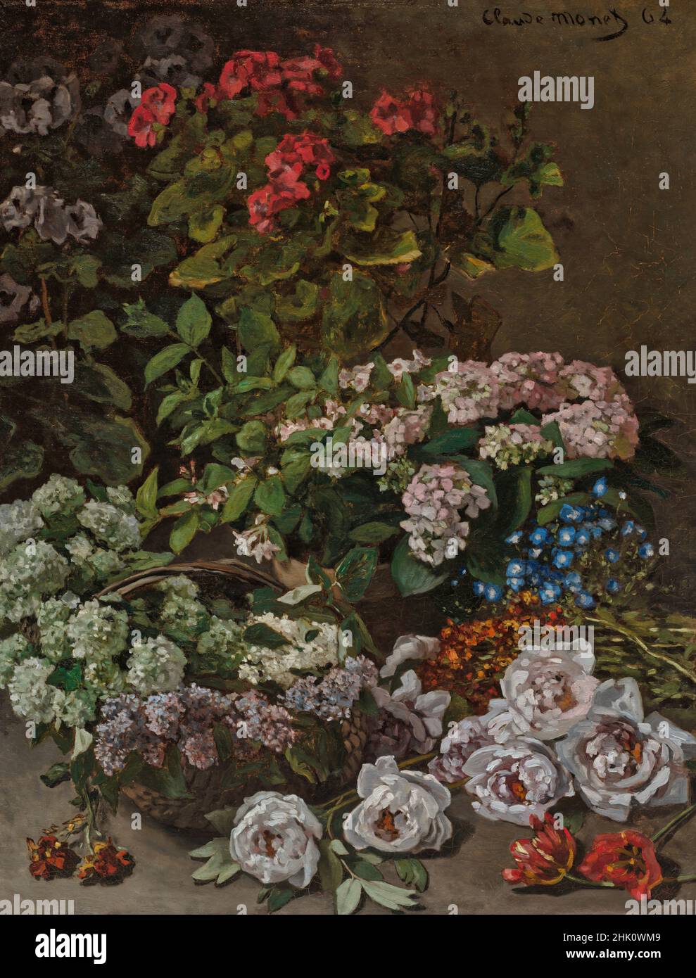 19th century flower monet hi-res stock photography and images - Alamy