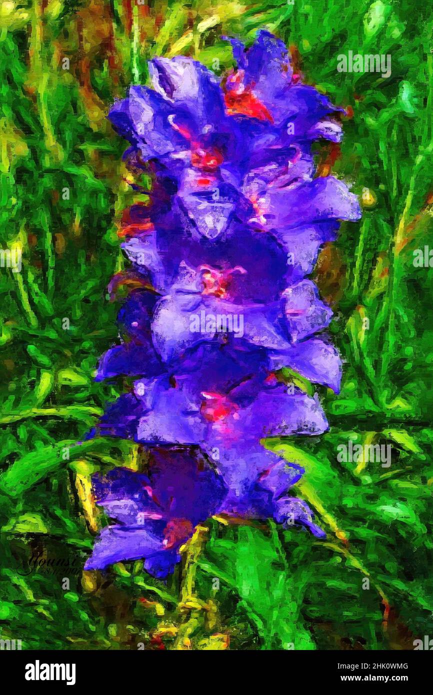 Dying Flower Painting