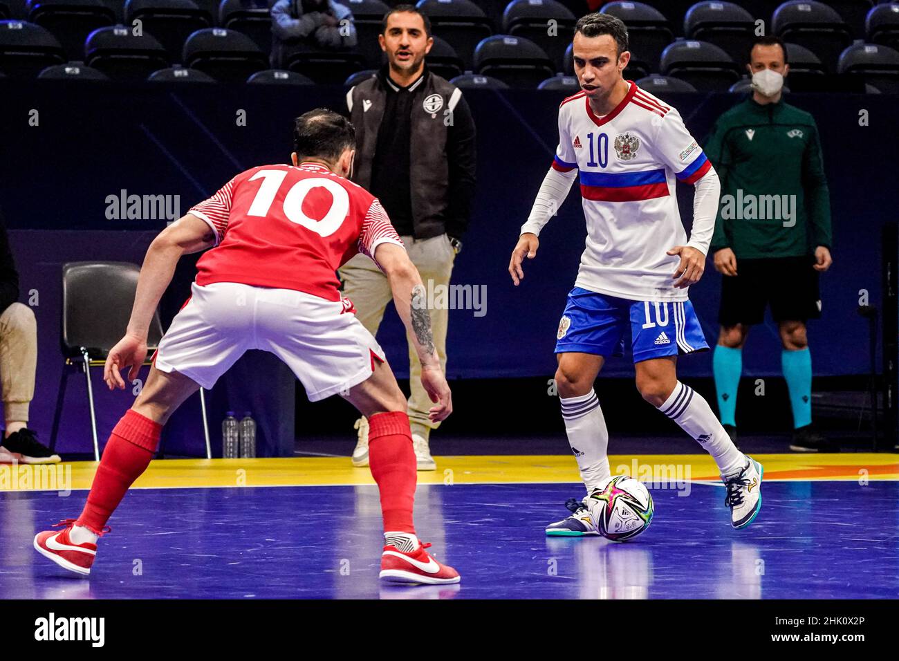 AMSTERDAM, NETHERLANDS - FEBRUARY 1: Roninho of Georgia, Robinho of ...