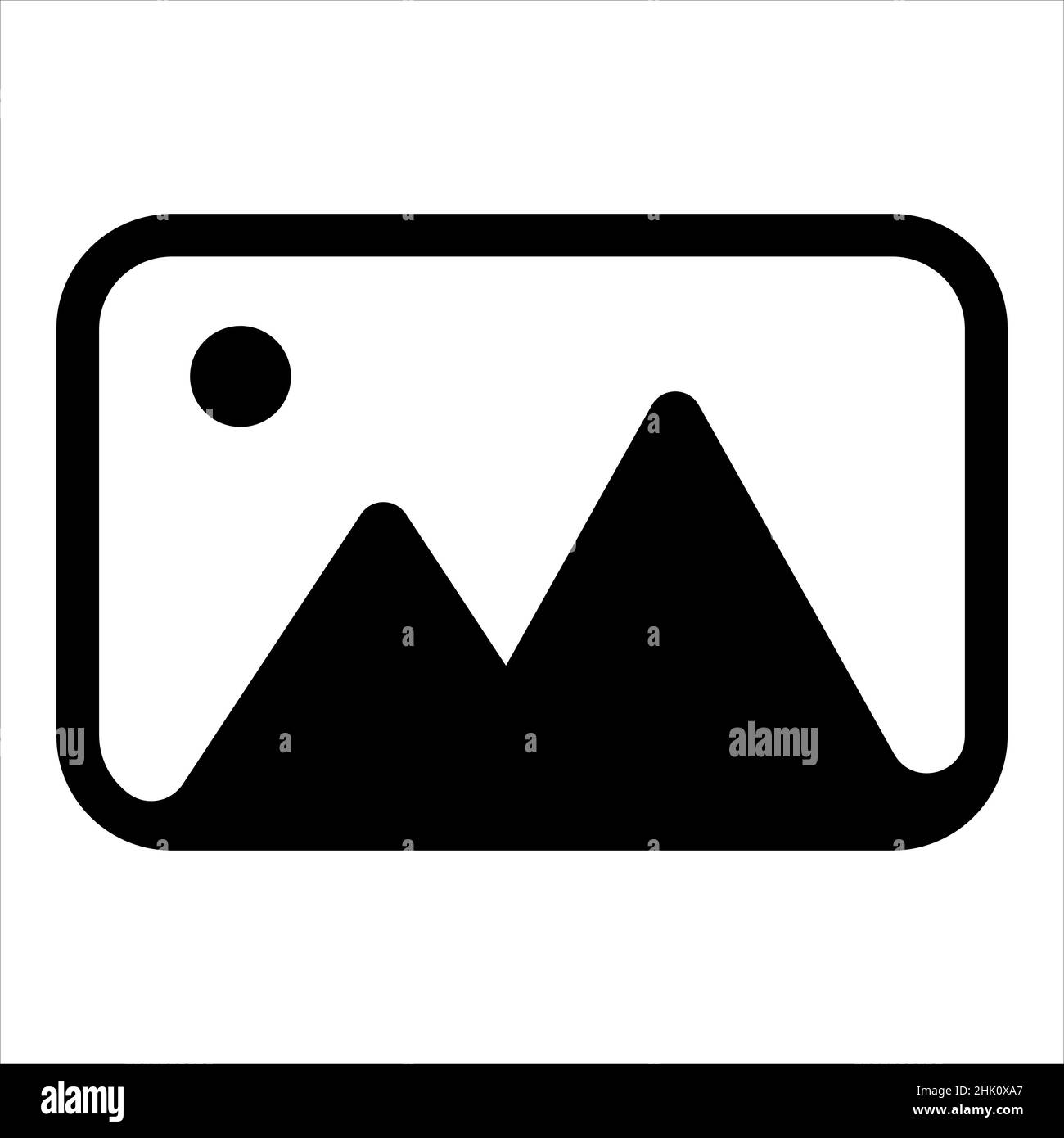 Picture vector icon. Vector illustration Stock Vector Image & Art - Alamy