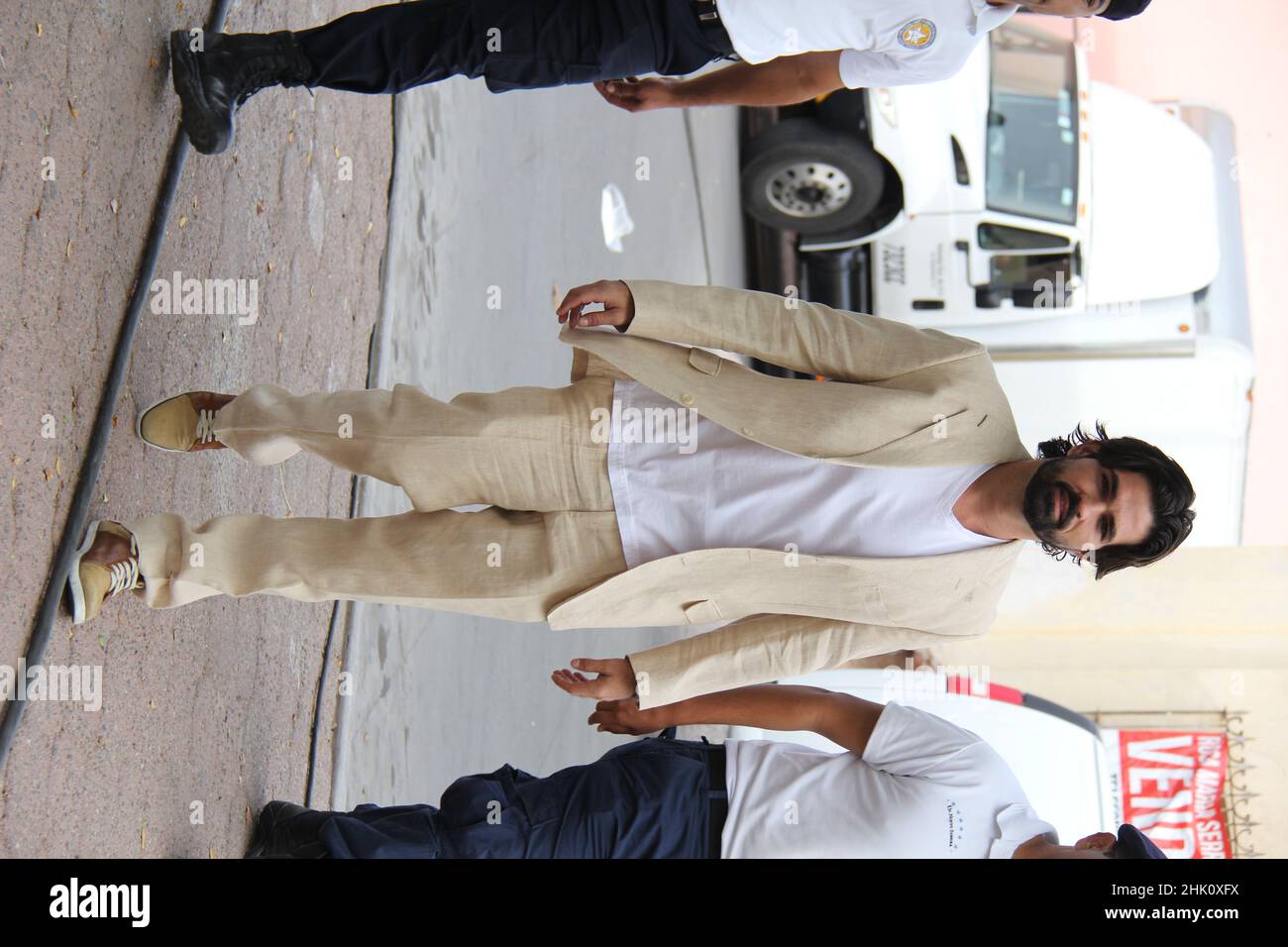 Grabación de telenovela mentir para mentir de la productora de novelas Rosy Ocampo en Hermosillo ...