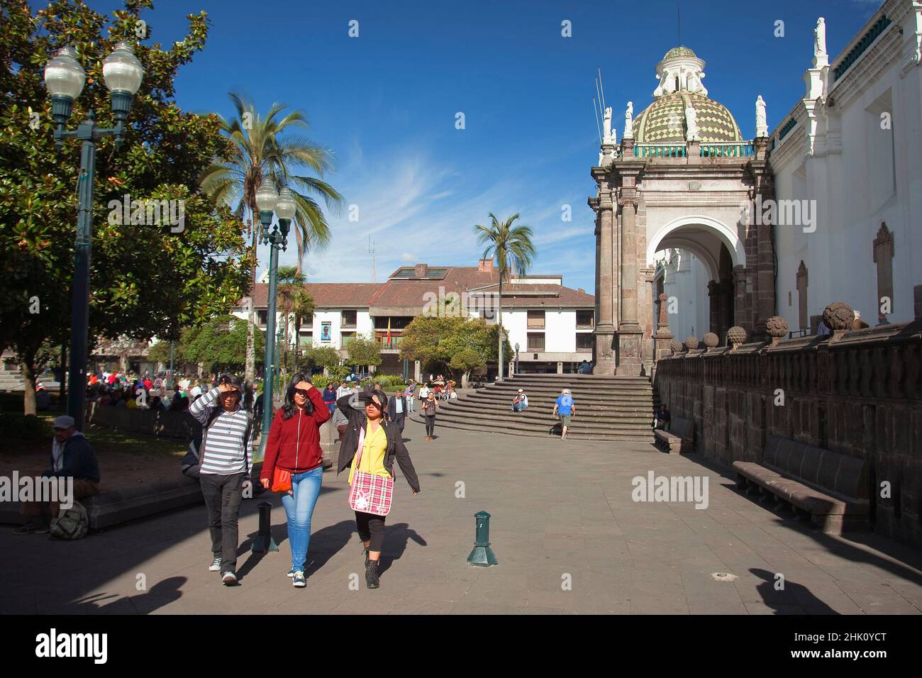 Quito catedral metropolitana hi-res stock photography and images - Alamy