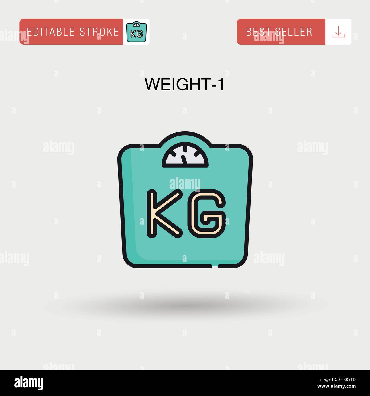 Weight measurement Stock Vector Images - Alamy