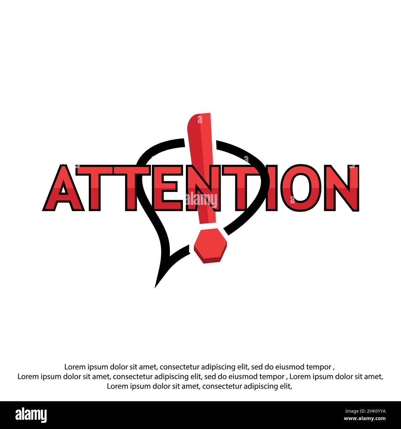 Attention in chat. Careful concept in chat. Important announcement and ...