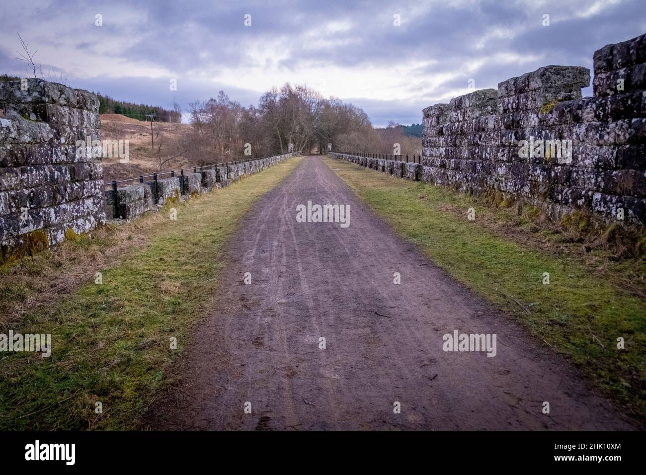 The Lakeside Way over Kielder Viaduct at Kielder Forest and Water ...