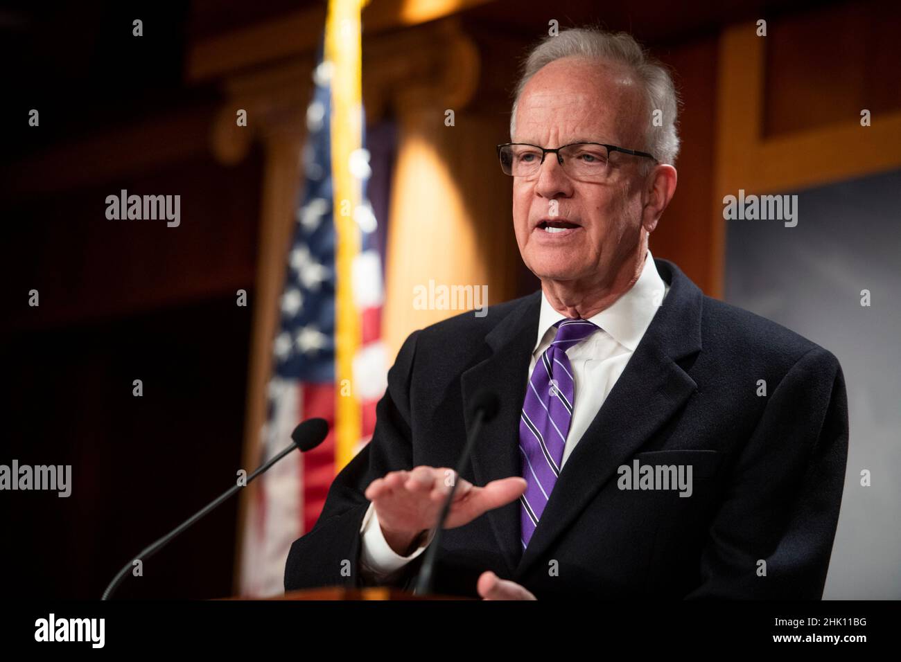 United States Senator Jerry Moran (Republican of Kansas) offers remarks ...