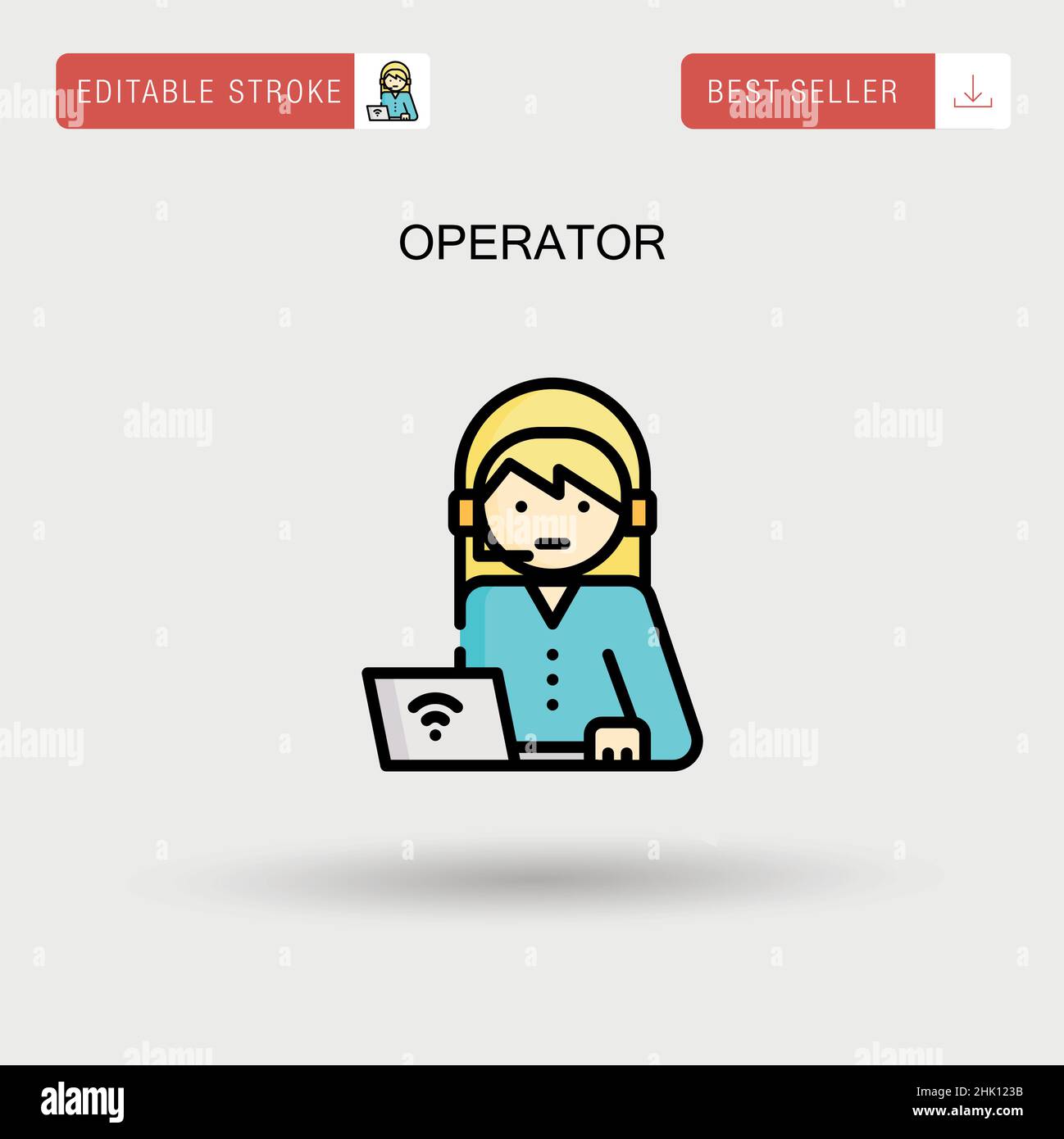 Woman machine operator Stock Vector Images - Alamy