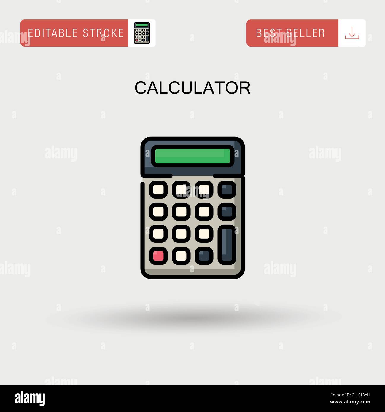 Mathematics calculator Stock Vector Images - Alamy