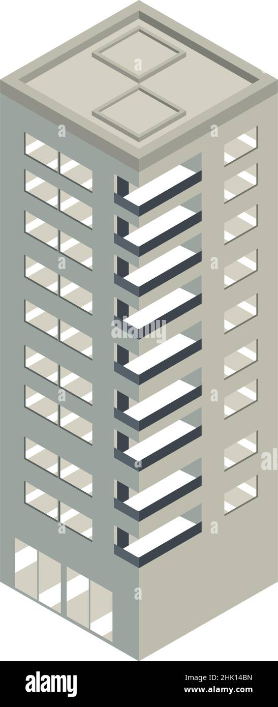isometric skyscraper urban Stock Vector Image & Art - Alamy