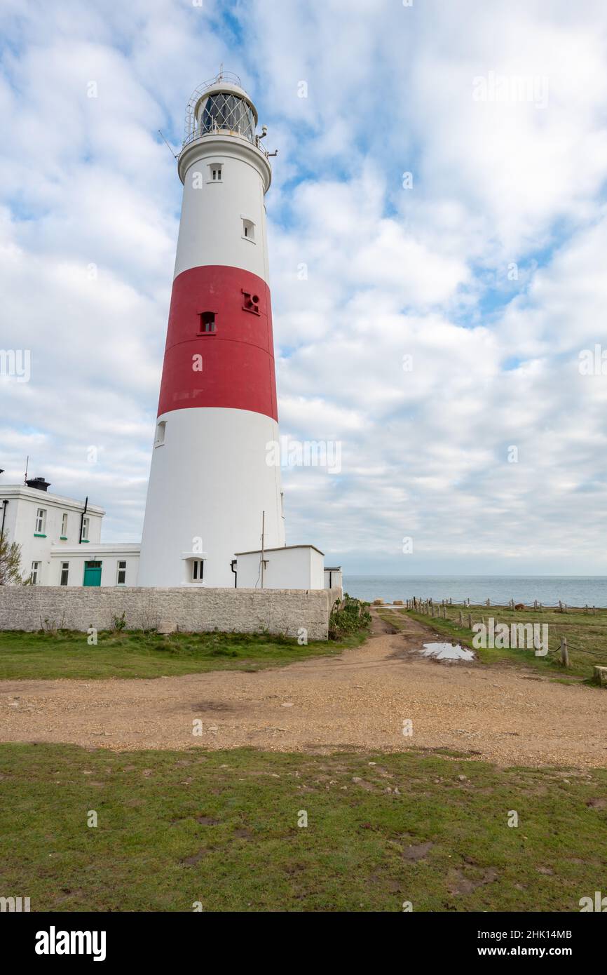 Portland Bill lighthouse in Dorset Stock Photo - Alamy