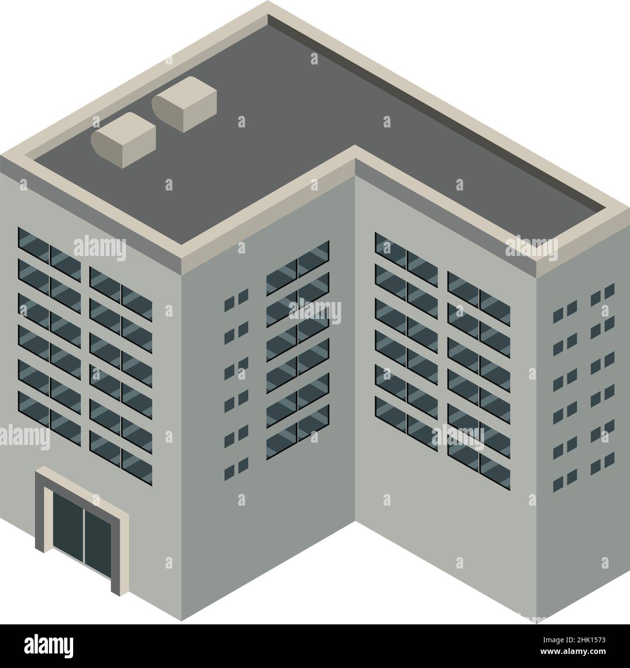 isometric offices building Stock Vector Image & Art - Alamy
