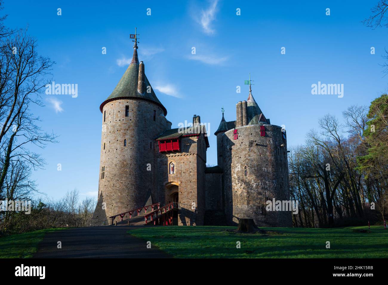Castle coch tongwynlais cardiff wales hi-res stock photography and ...