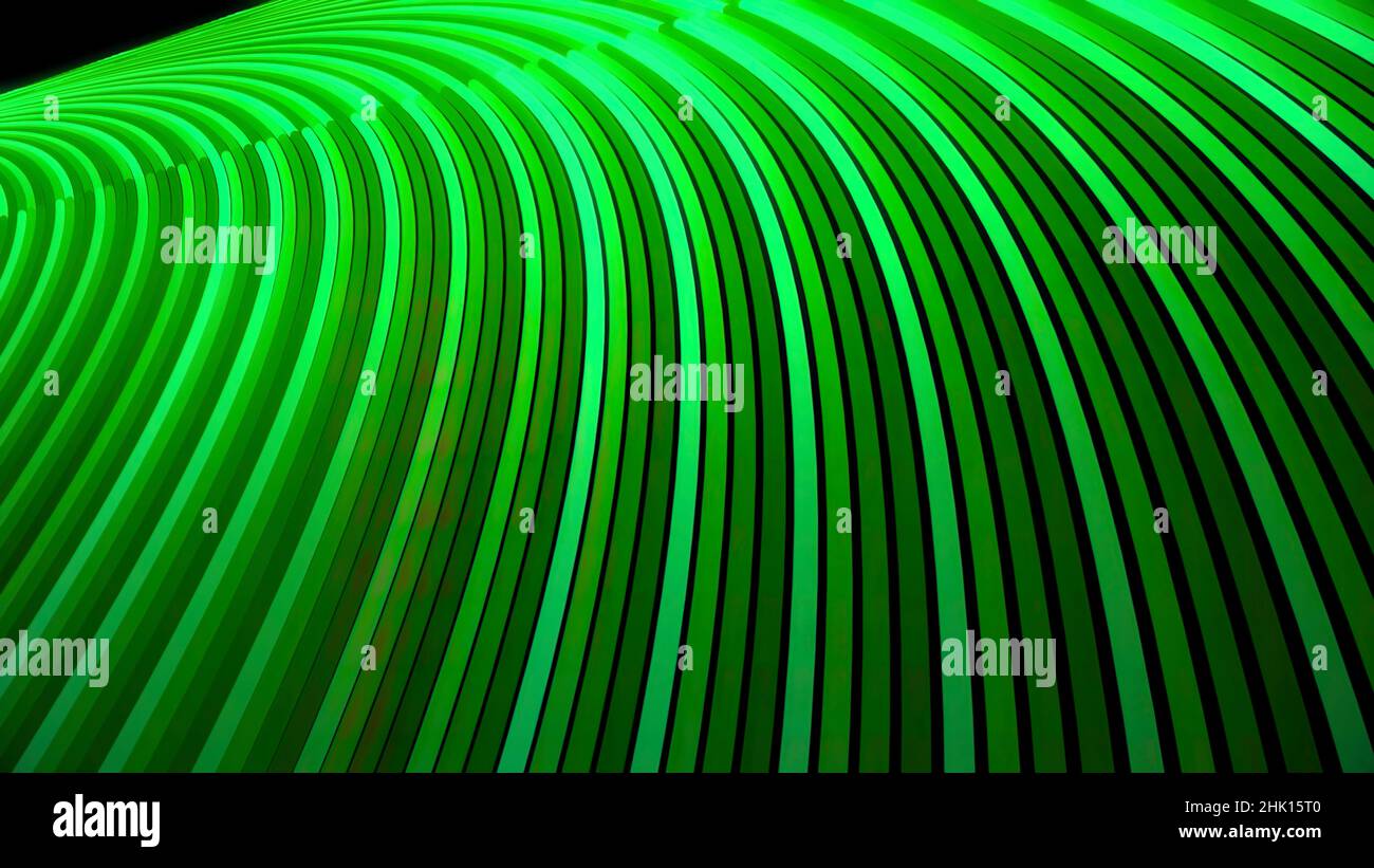Abstract background of rotating looped bright lines. Animation. Solid ...