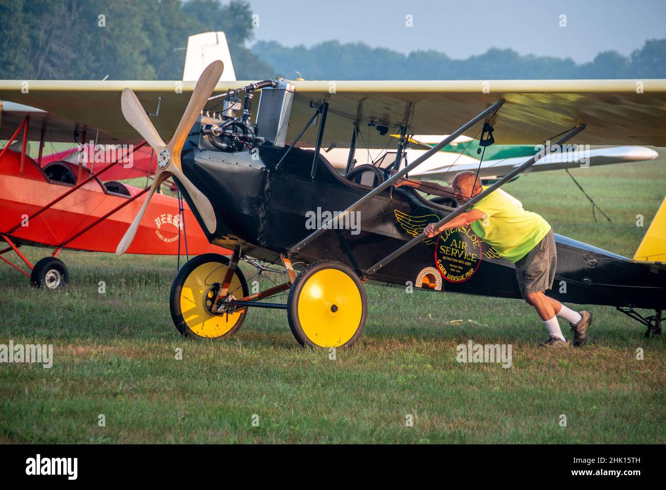 Brodhead WI Pietenpol reunion Stock Photo - Alamy
