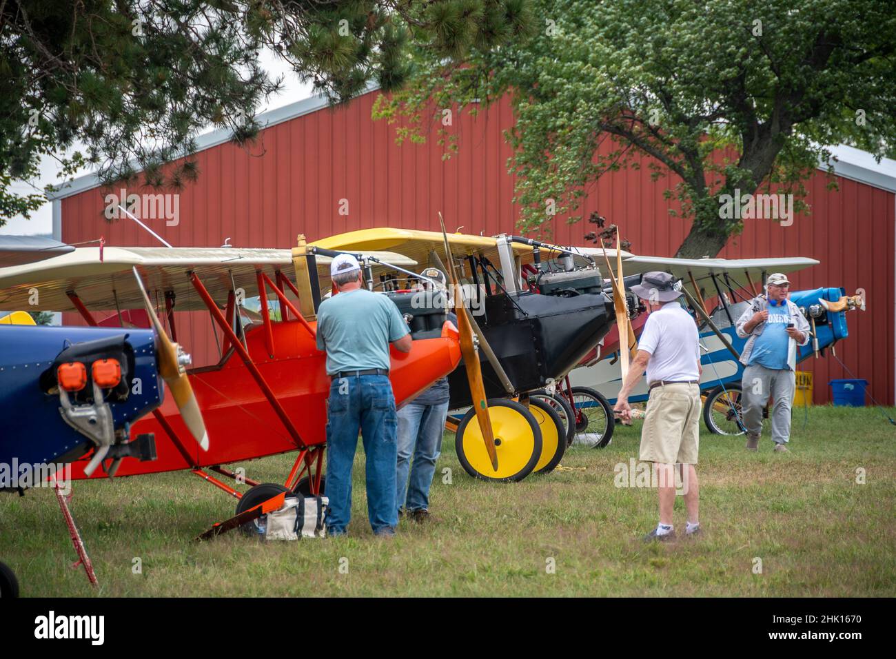 Brodhead WI Pietenpol reunion Stock Photo - Alamy