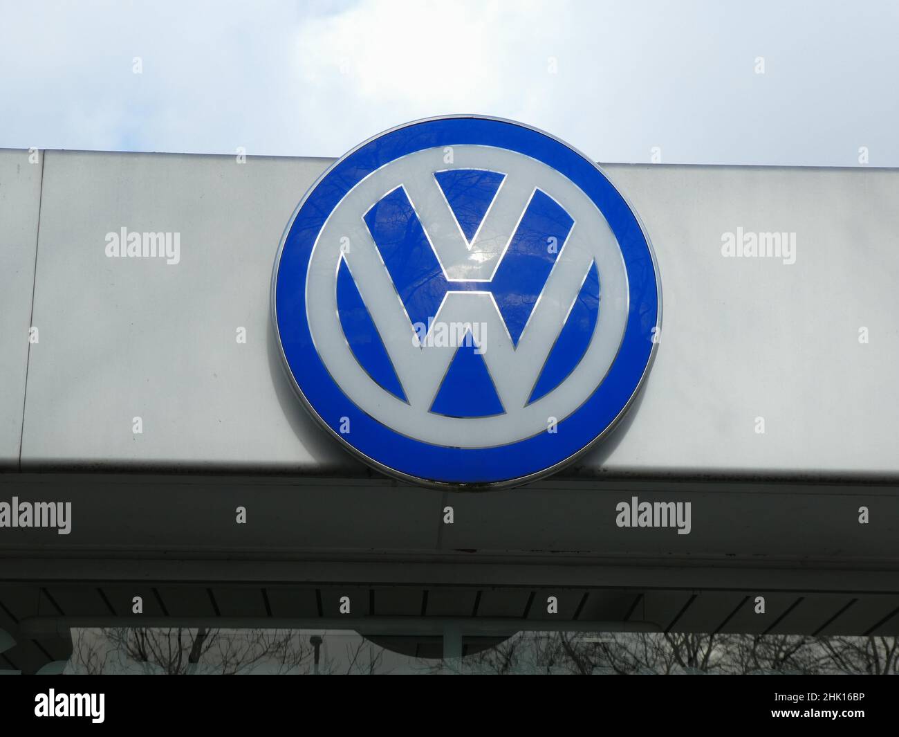 Cologne, Germany. 23rd Jan, 2022. Logo, lettering of the German car ...