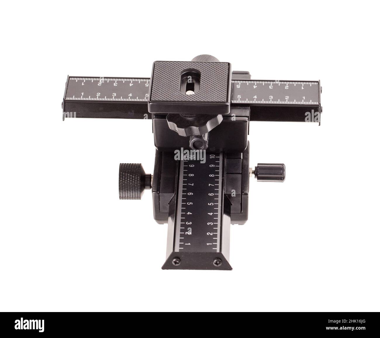 Metal special measure meter. Isolated on a white background Stock Photo ...