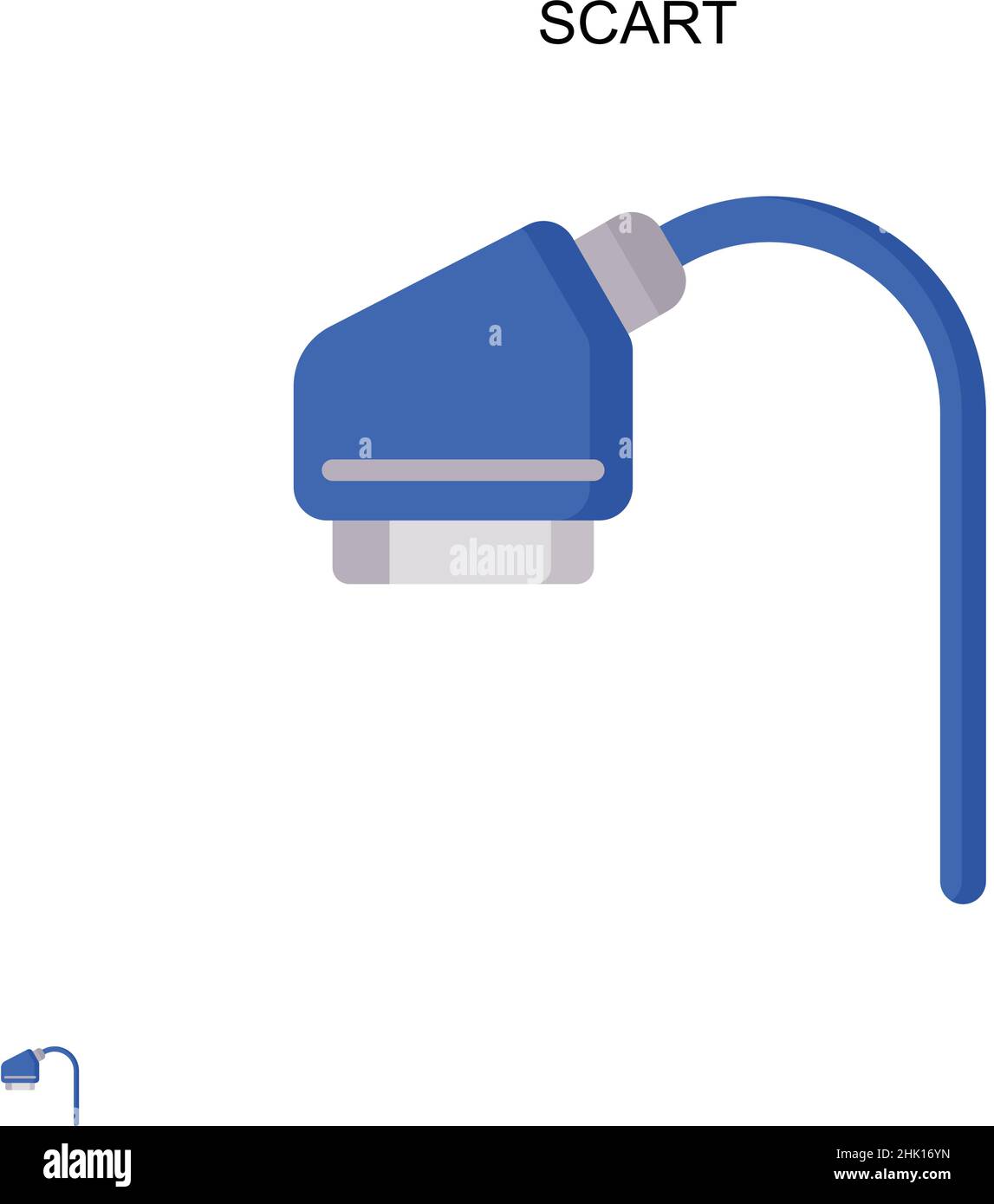 Tv scart connection Stock Vector Images - Alamy