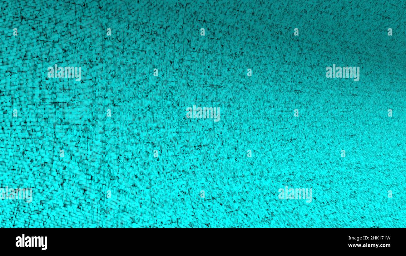 Abstract technology or big data background, turquoise curved texture ...