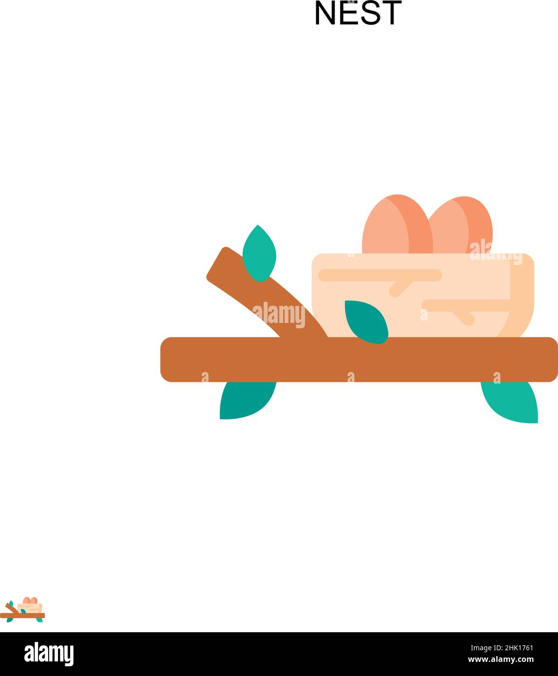 Empty nest illustration hi-res stock photography and images - Alamy