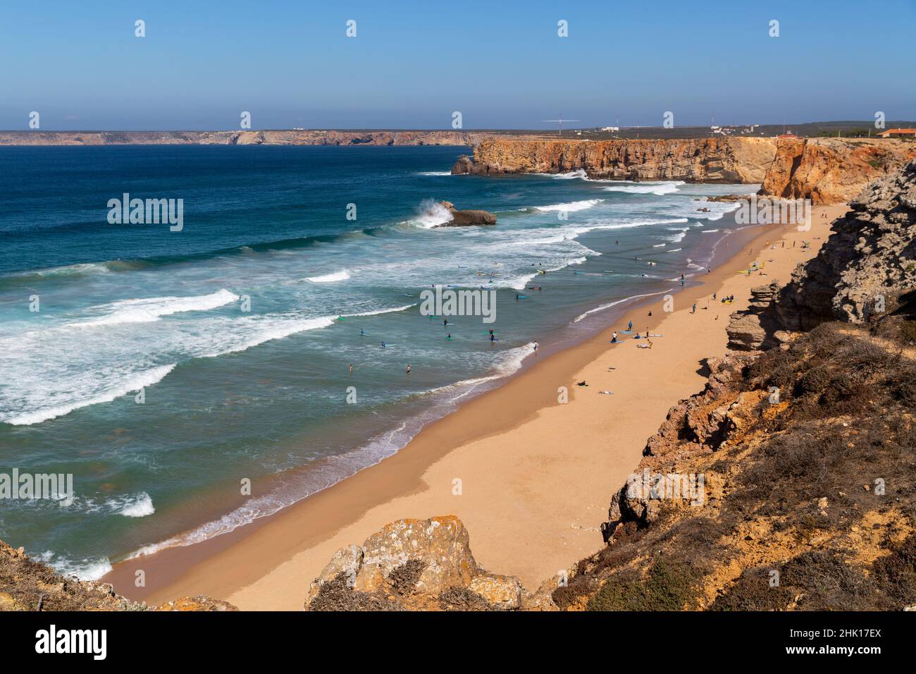 Praia do Tonel, Sagres Stock Photo - Alamy