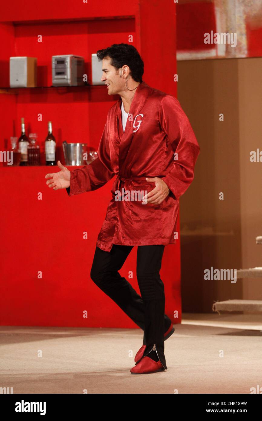 Obra de teatro ¨Una Noche de Pasion¨ presentada en el auditorio civico de Hermosillo.31/oct/2012 ...