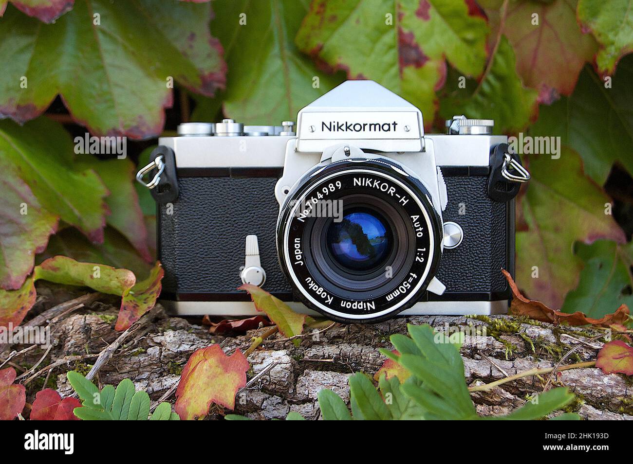 Nikkormat 35 mm SLR camera Stock Photo - Alamy