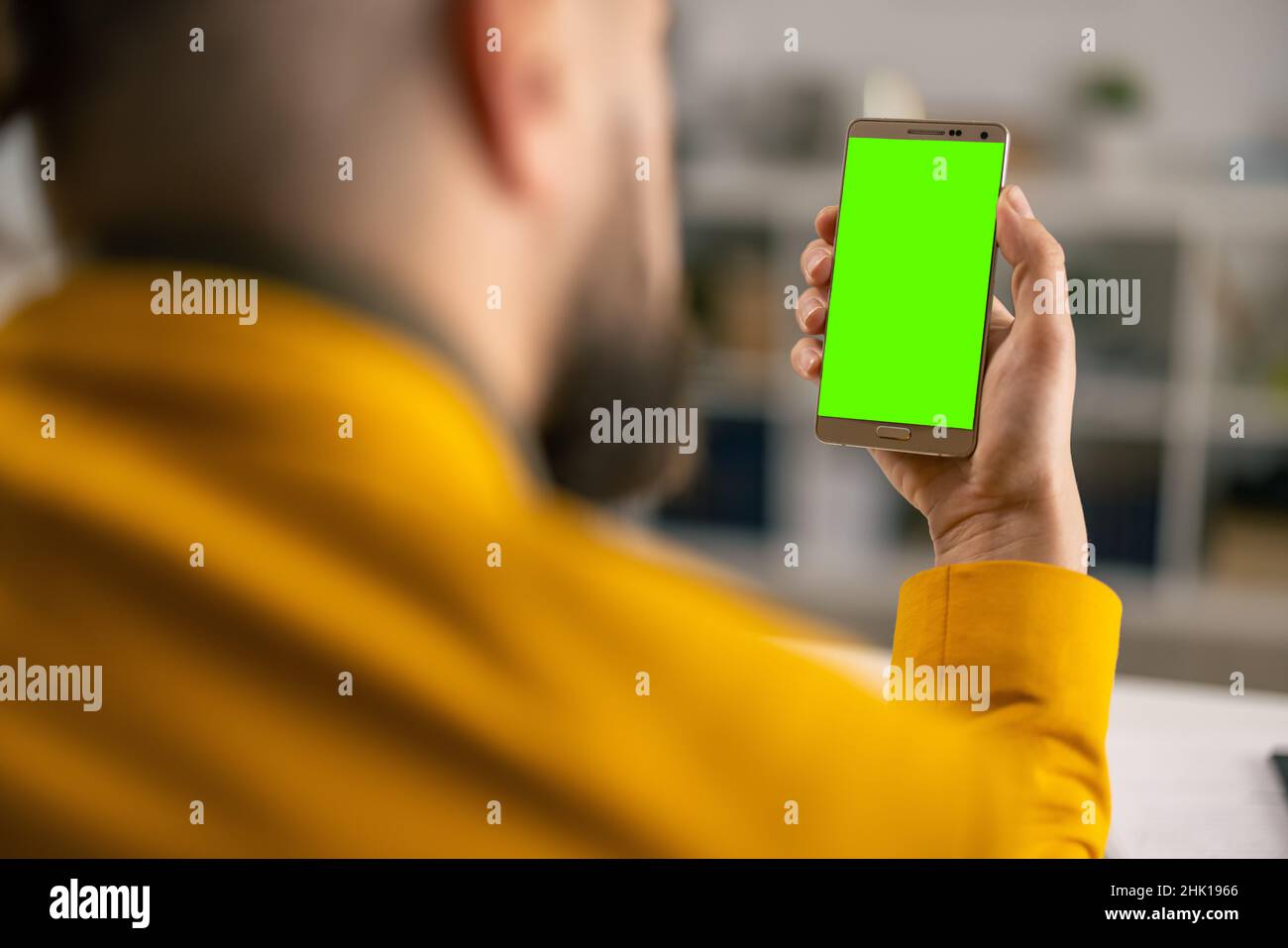 Green screen chroma key caucasian hi-res stock photography and images ...