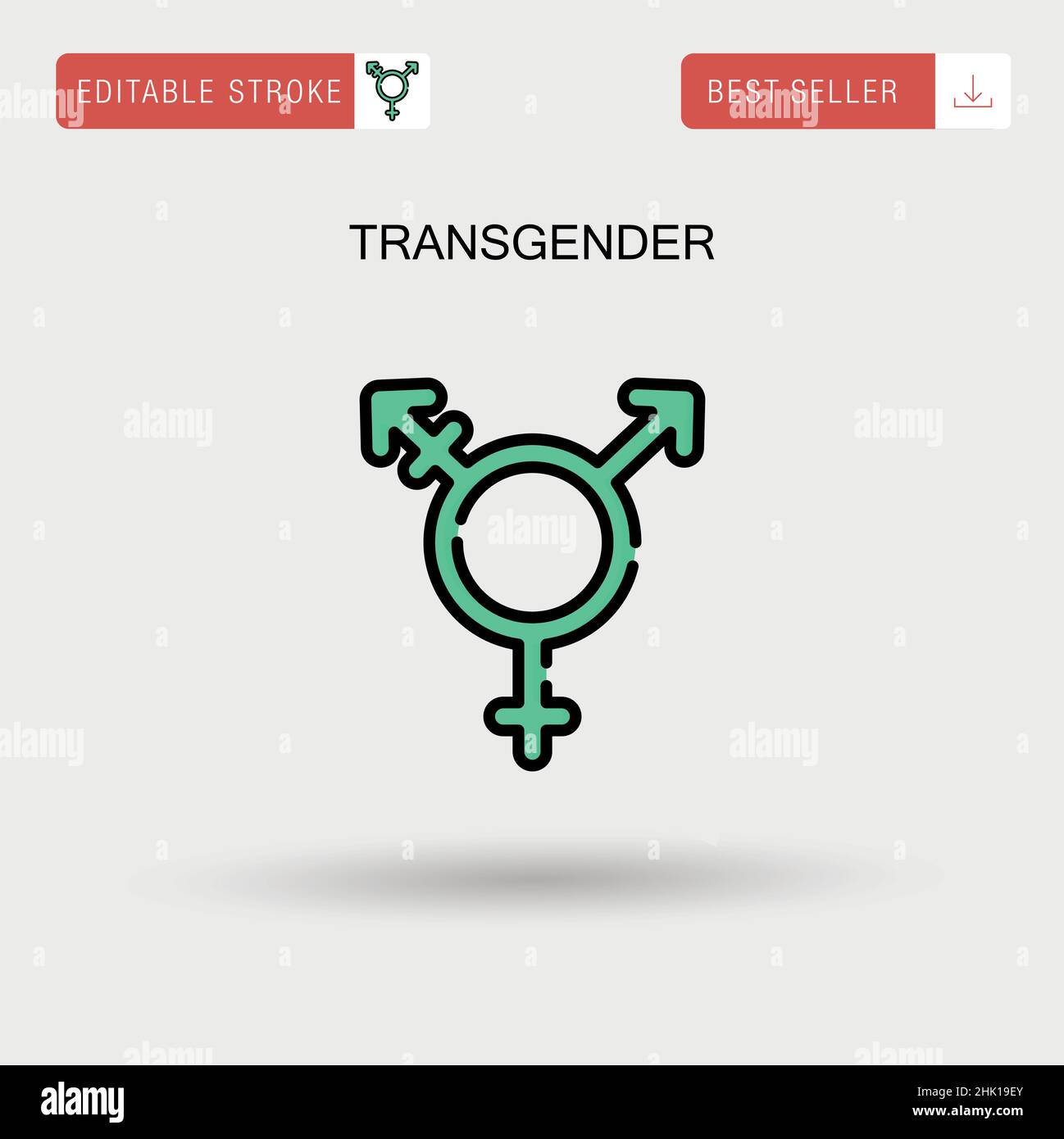 Transgender Simple vector icon Stock Vector Image & Art - Alamy