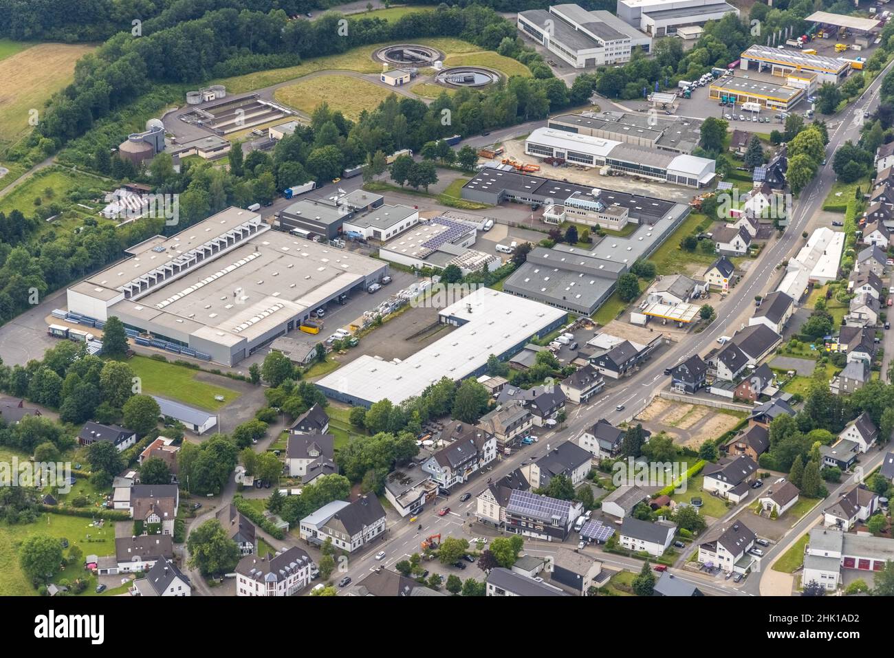 Wenden sewage treatment plant hi-res stock photography and images - Alamy