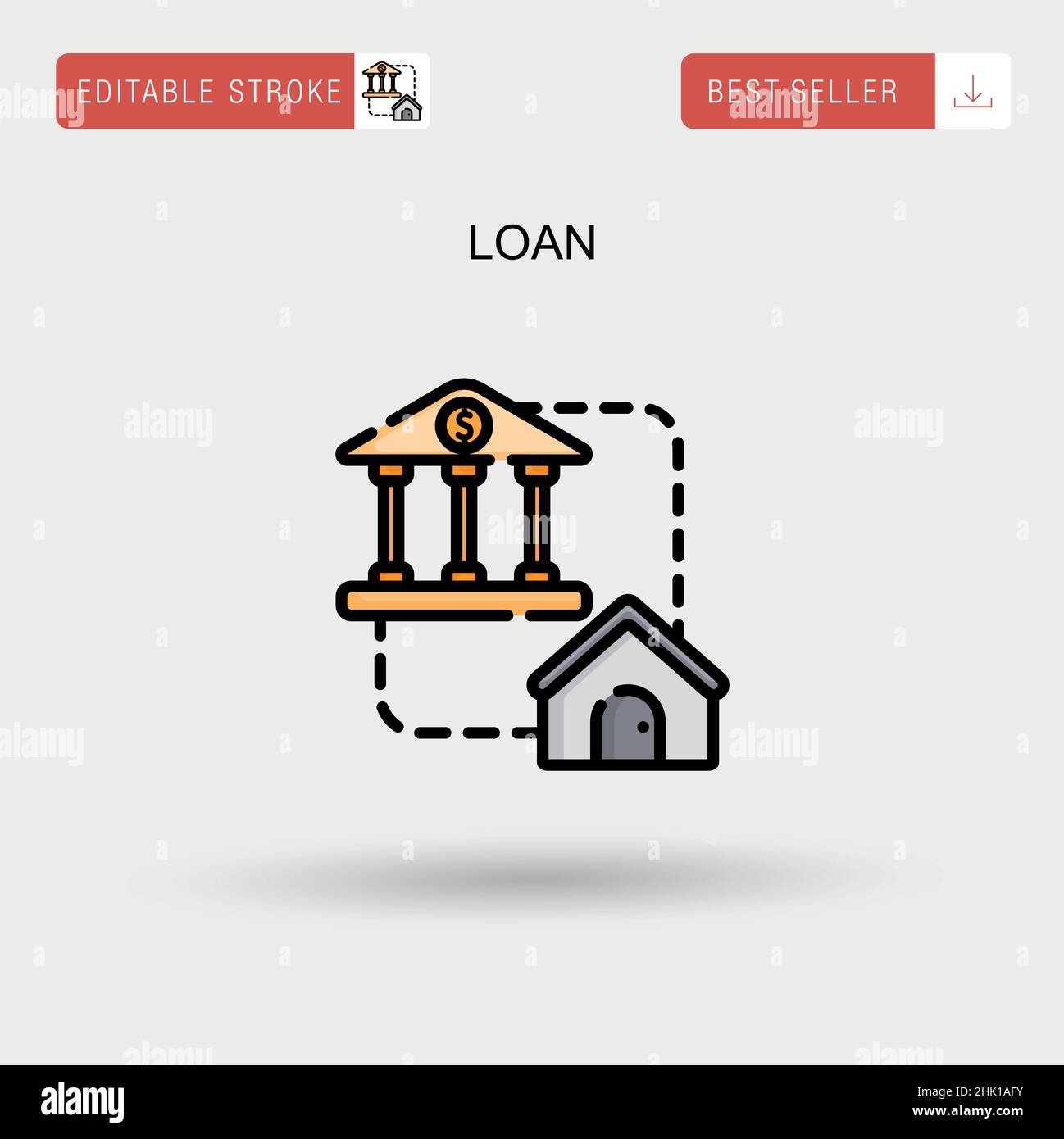 Loan approval concept Stock Vector Images - Alamy