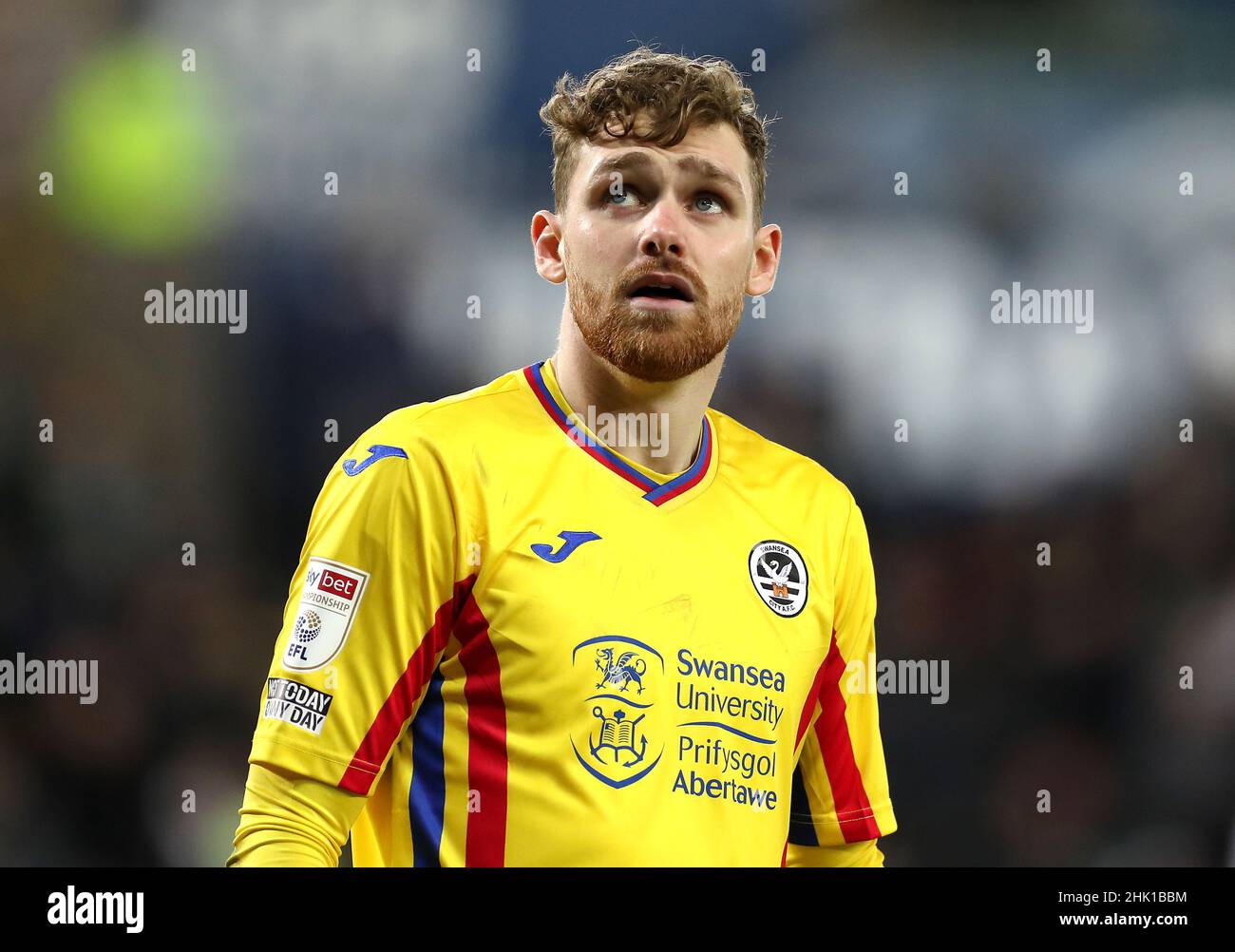 Swansea City goalkeeper Andy Fisher during the Sky Bet Championship ...