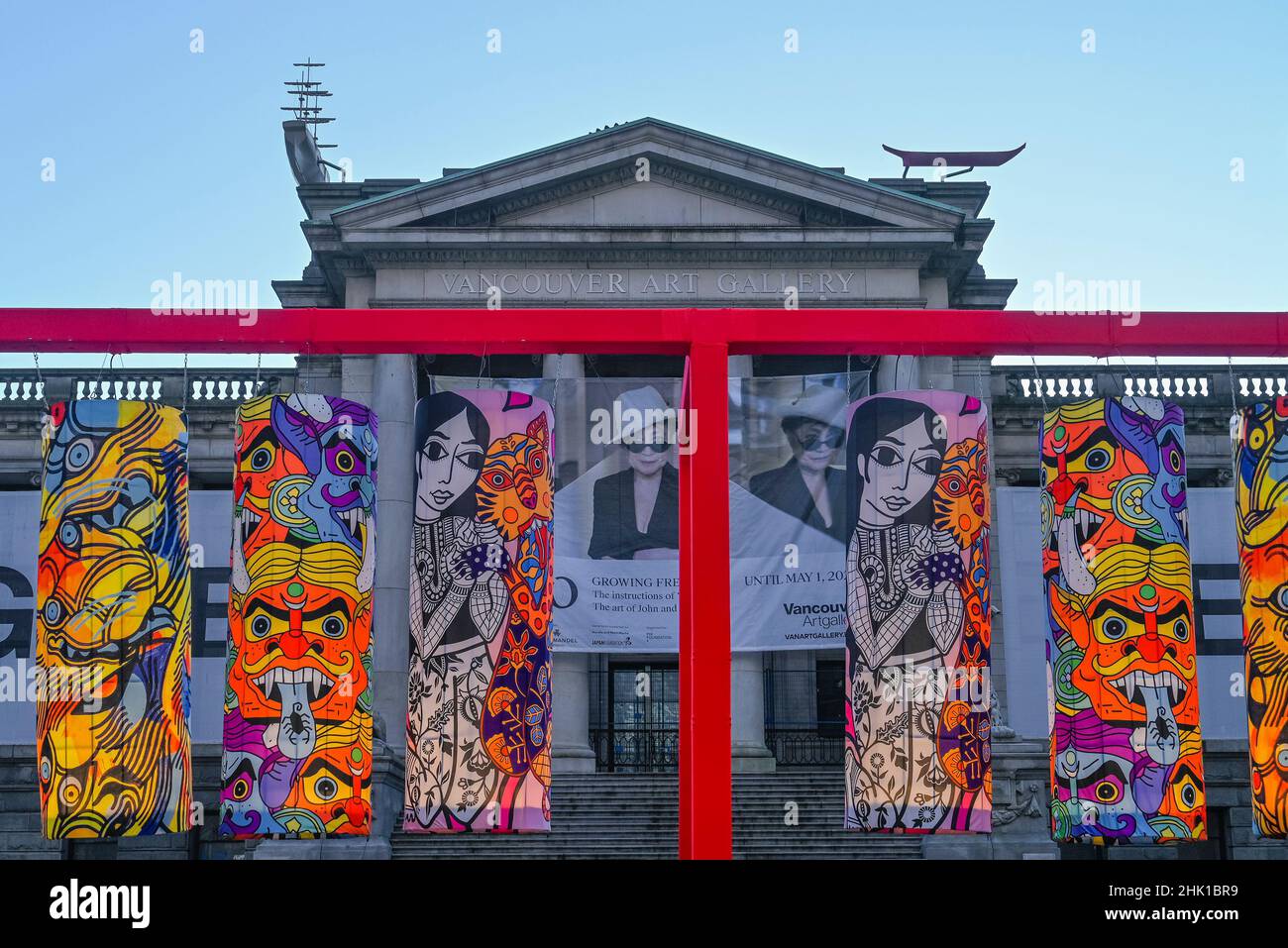 Lantern City installation, šxʷƛ̓ənəq Xwtl’e7énḵ Square, Vancouver Art ...