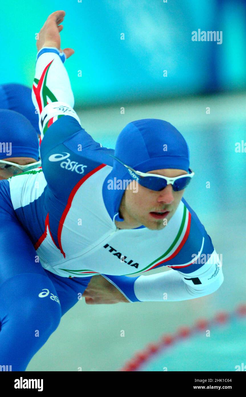 Turin Italy 2006-02-16: Turin 2006 Olympic Winter Games, Speed Skating ...