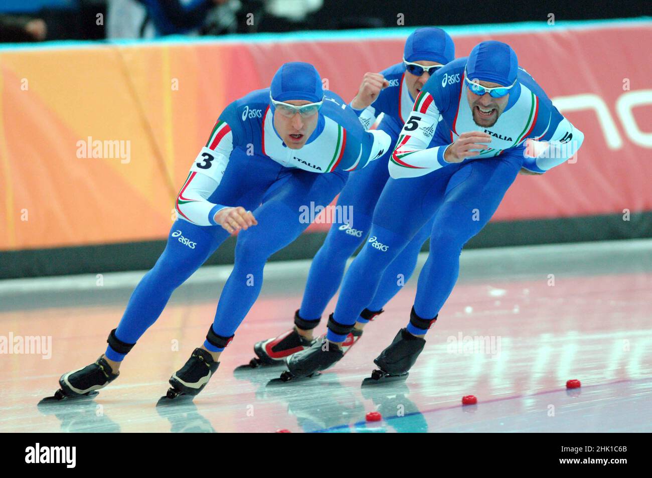 Turin Italy 2006-02-16: Turin 2006 Olympic Winter Games, Speed Skating ...