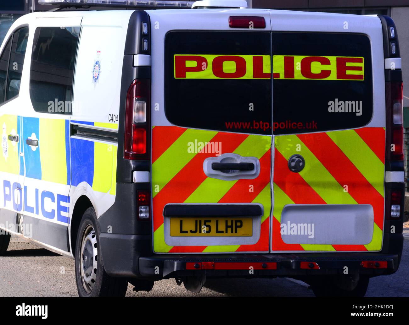 British transport police van hi-res stock photography and images - Alamy