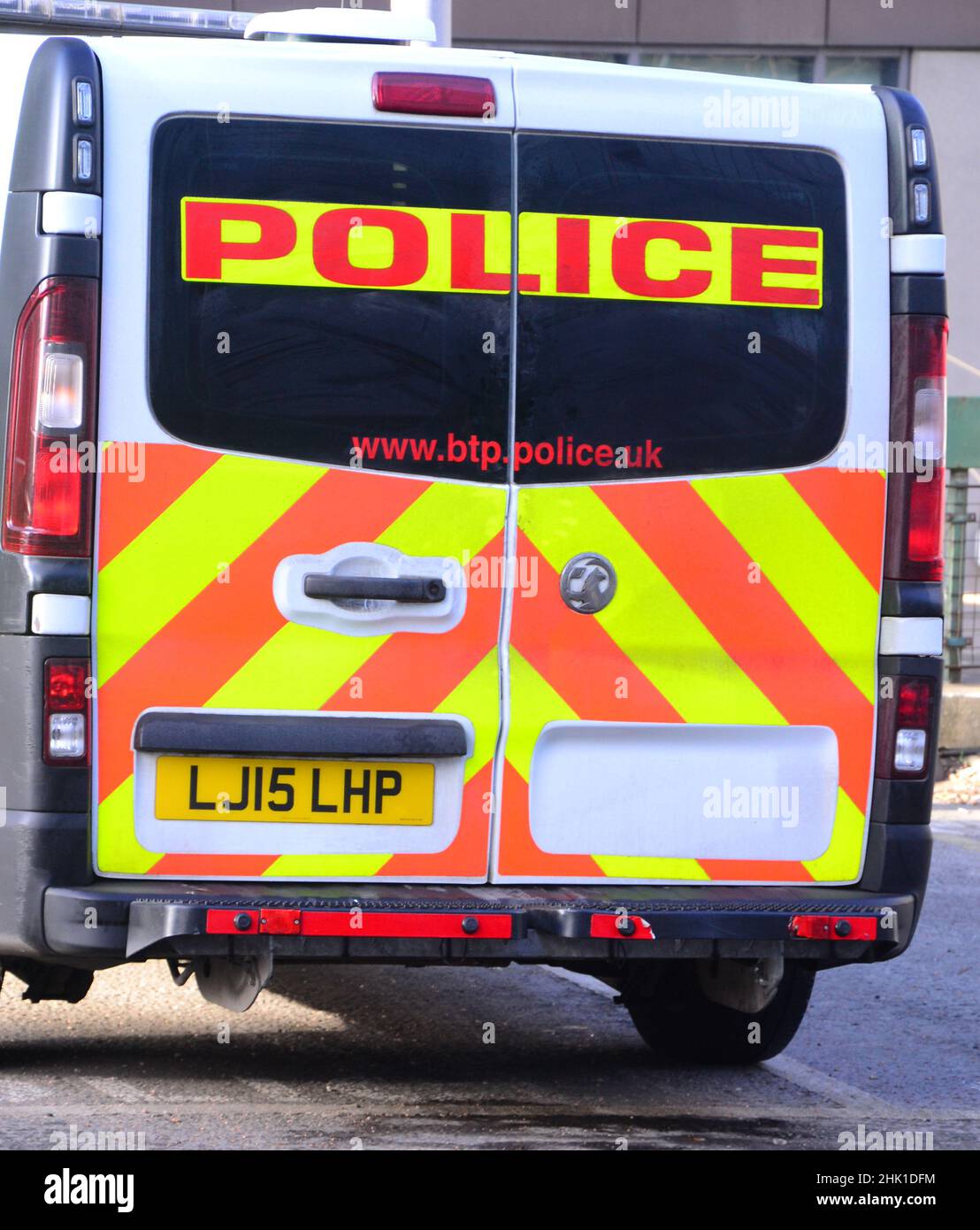 Parked police transport van hi-res stock photography and images - Alamy